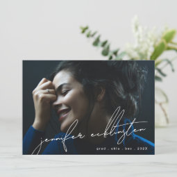 Editable Unique Photo Template College Graduation | Zazzle