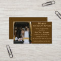 Editable Van Delivery Services Business Card | Zazzle