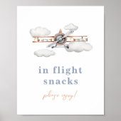 Editable Vintage Airplane Sign | Zazzle