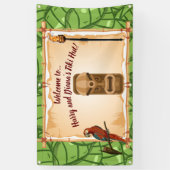 Editable Welcome to Our Tiki Hut Banner | Zazzle