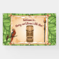 Editable Welcome to Our Tiki Hut Banner | Zazzle
