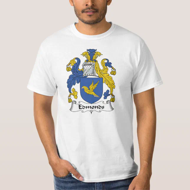 Edmonds Family Crest T-Shirt | Zazzle