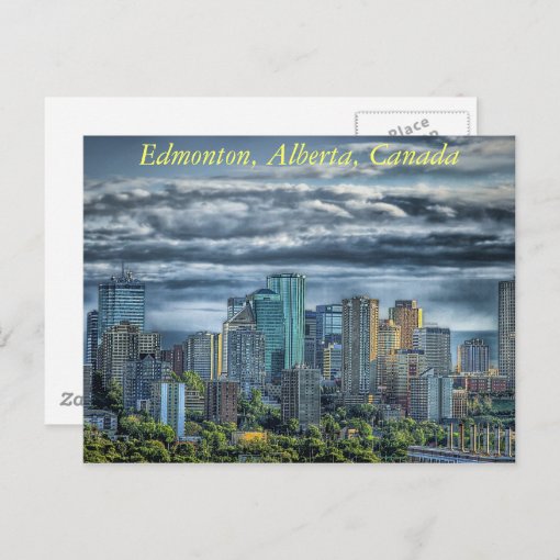 Edmonton, Alberta in Canada Postcard | Zazzle