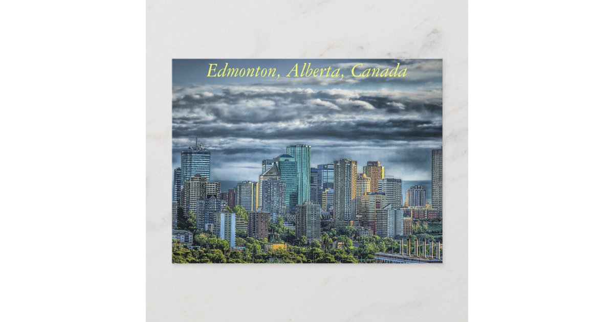 Edmonton, Alberta in Canada Postcard | Zazzle