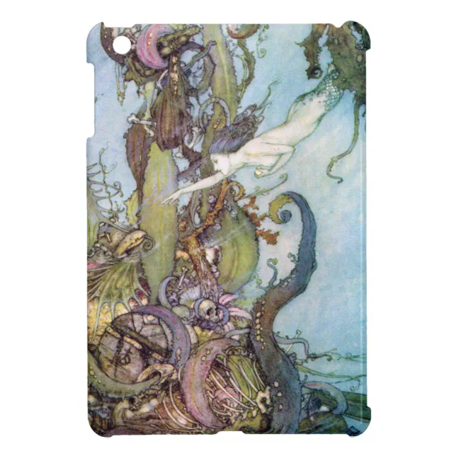 Edmund Dulac mermaid ipad mini retina iPad Mini Cover | Zazzle