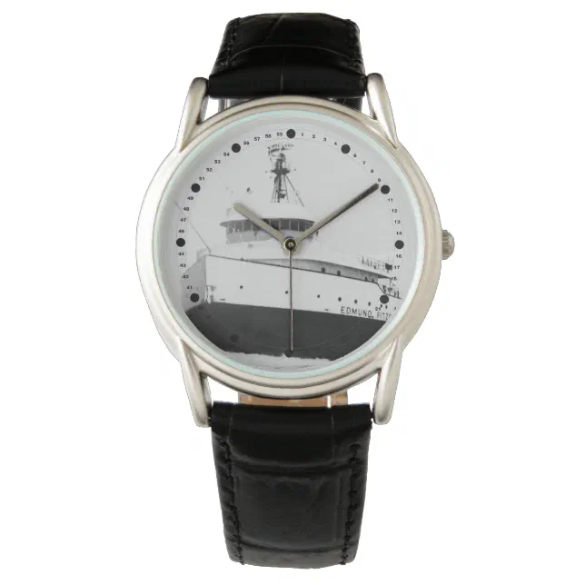 Edmund Fitzgerald Vintage Great Lakes Freighter Wa Watch | Zazzle