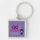 Edna Mode - I Never Look Back Keychain | Zazzle