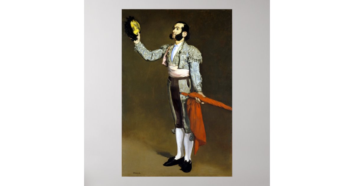 Édouard Manet A Matador Poster | Zazzle