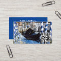 Edouard Manet - Grand Canal, Venice - QR Code Business Card | Zazzle
