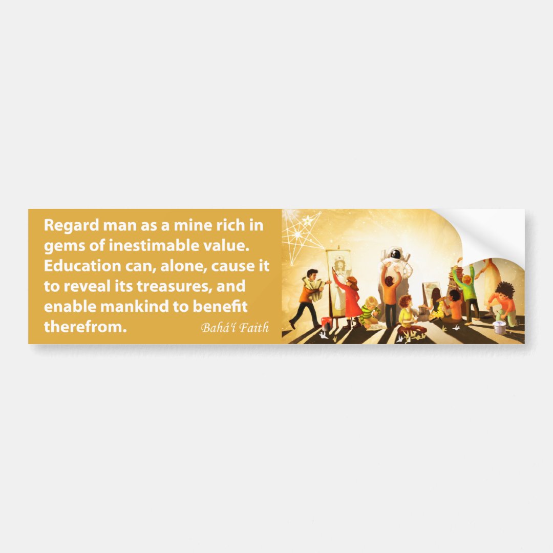 Education Bumper Sticker | Zazzle