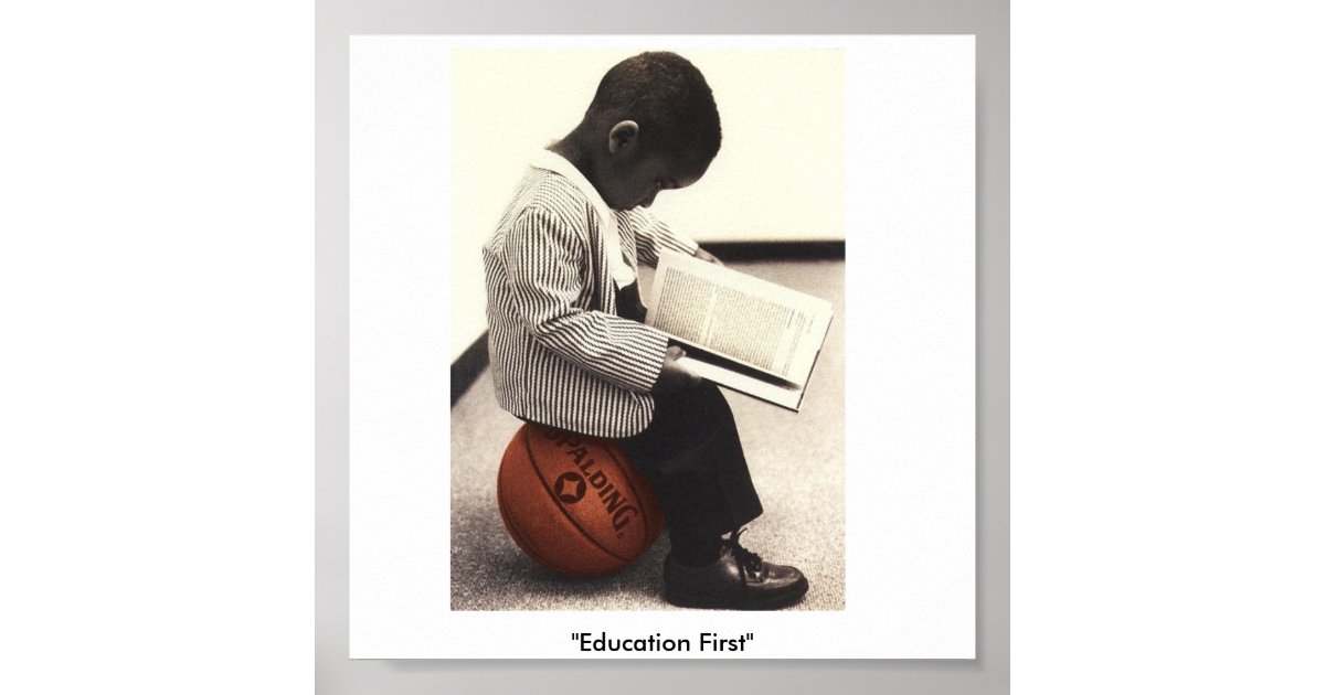 "Education First" Poster | Zazzle
