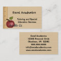 Education Services Business Card | Zazzle