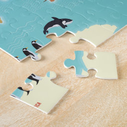 Educational Animals of The World Map Jigsaw Puzzle | Zazzle