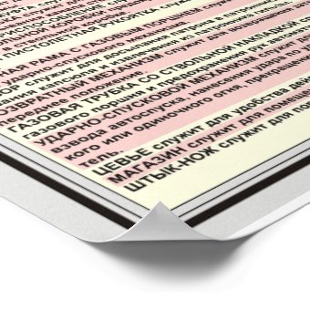 educational posters AK-74 Kalashnikov | Zazzle