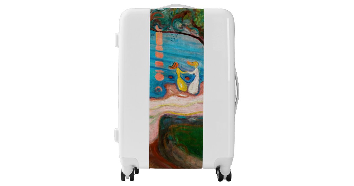 Edvard Munch - Dance on the Beach Luggage | Zazzle