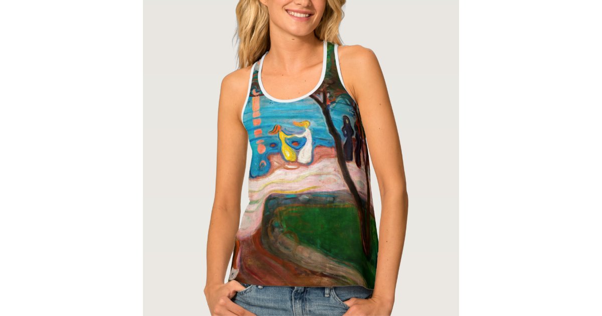 Edvard Munch - Dance on the Beach Tank Top | Zazzle