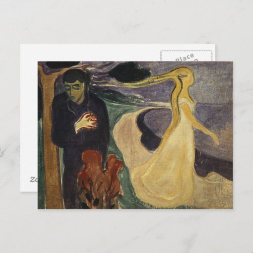 Edvard Munch - Separation Postcard | Zazzle