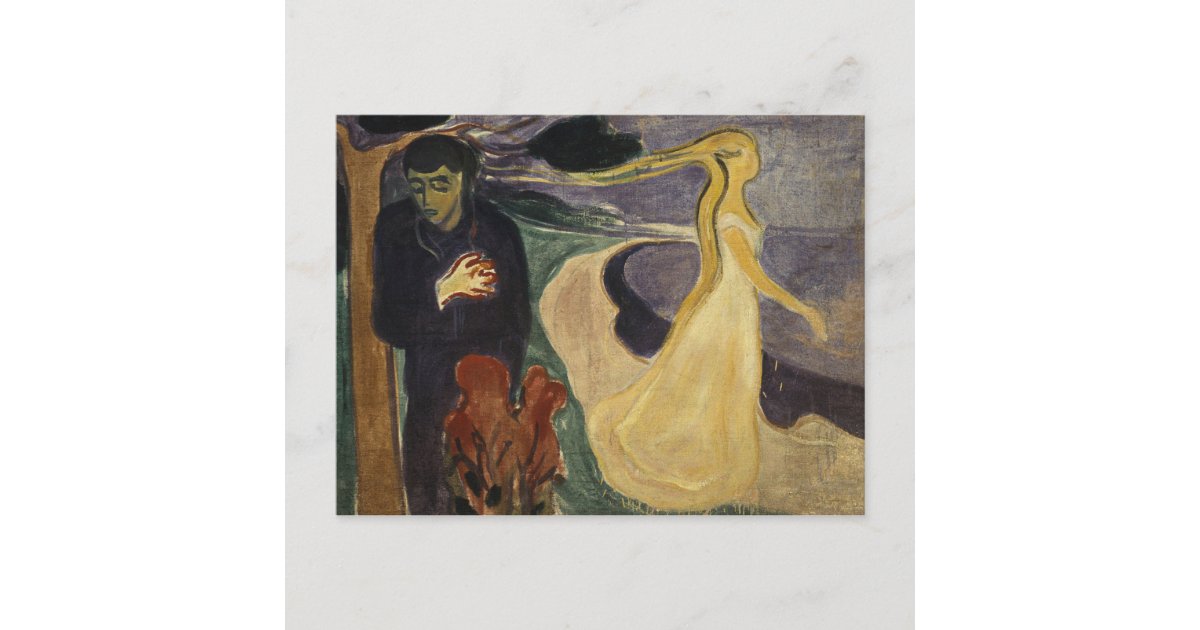 Edvard Munch - Separation Postcard | Zazzle