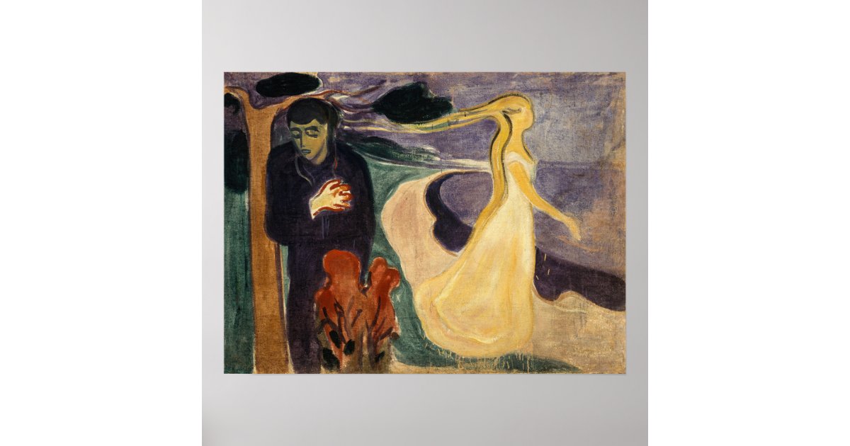 Edvard Munch - Separation Poster | Zazzle