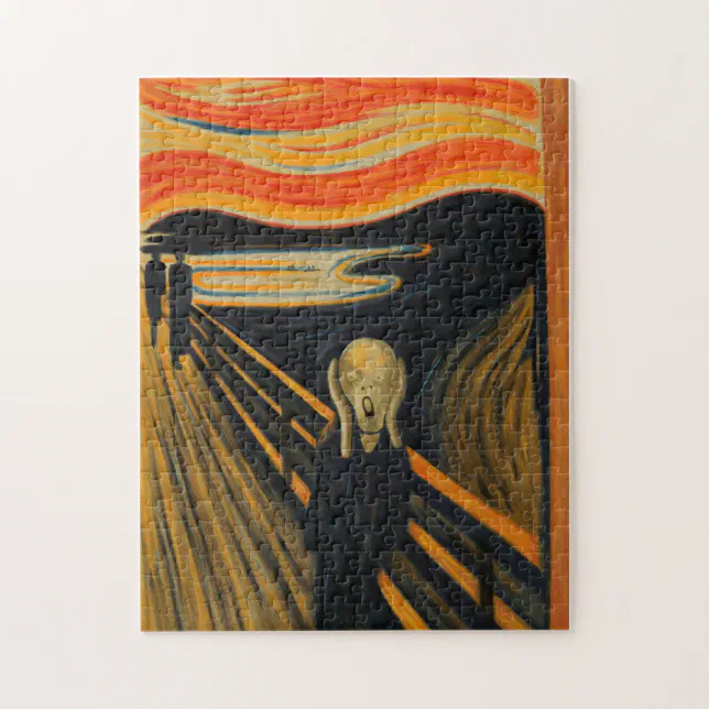 Edvard Munch - The Scream Jigsaw Puzzle | Zazzle