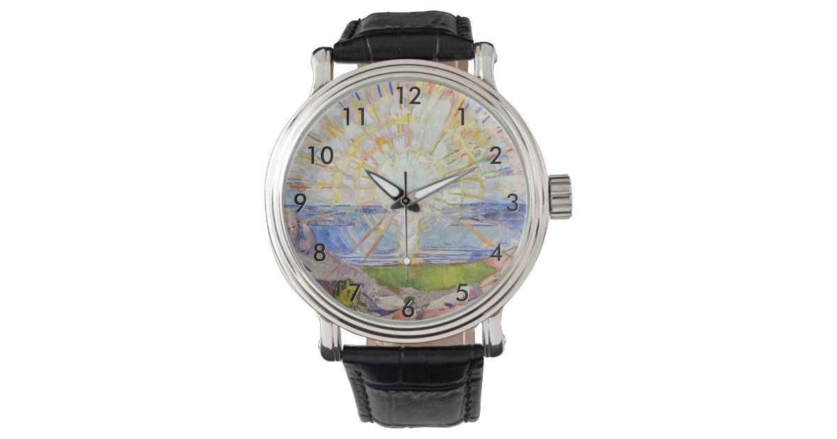 Edvard Munch - The Sun 1911 Watch | Zazzle