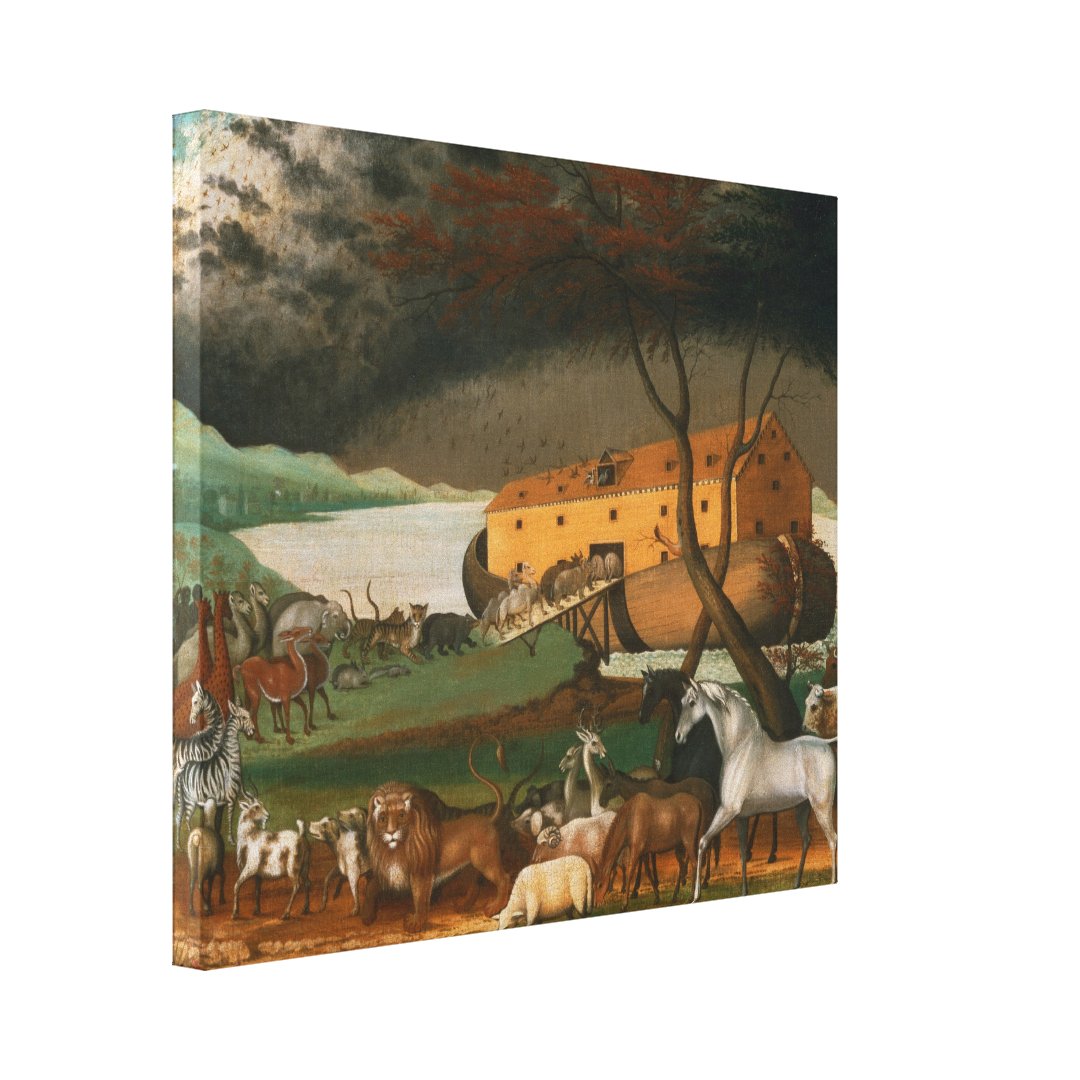 Edward Hicks - Noah's Ark Canvas Print | Zazzle