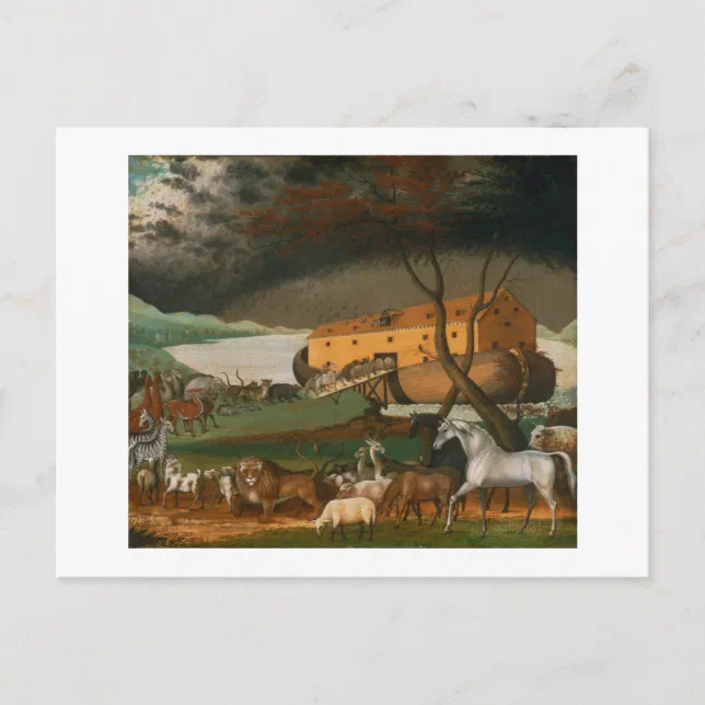 Edward Hicks - Noah's Ark Postcard | Zazzle