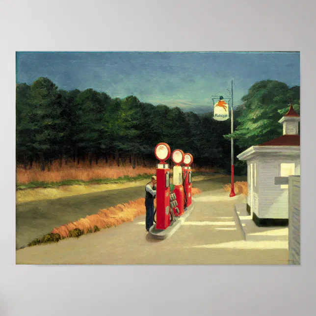 edward hopper paintings art poster | Zazzle