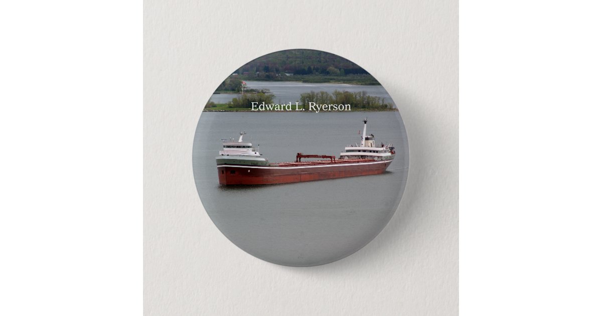 Edward L. Ryerson button | Zazzle