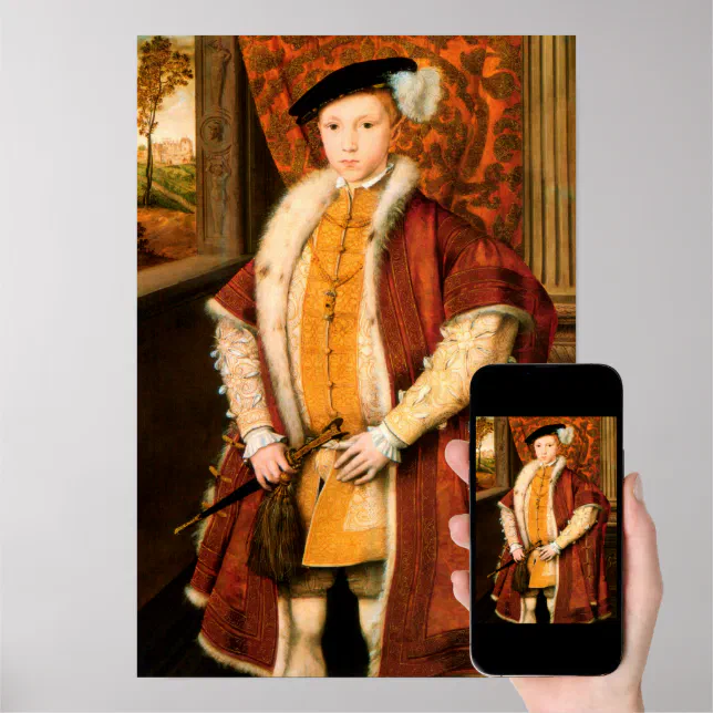 Edward, Prince of Wales (Edward VI of England) Poster | Zazzle