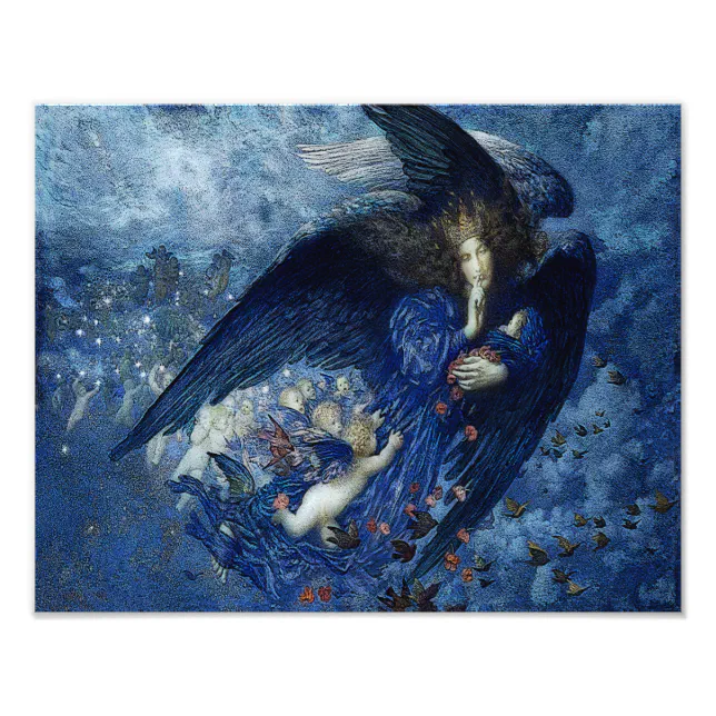 Edward R. Hughes "Night with Her Train of Stars" Photo Print | Zazzle