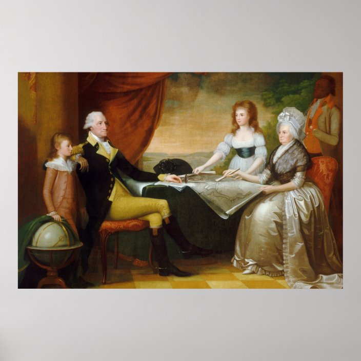 Edward Savage The Washington Family Poster | Zazzle.com