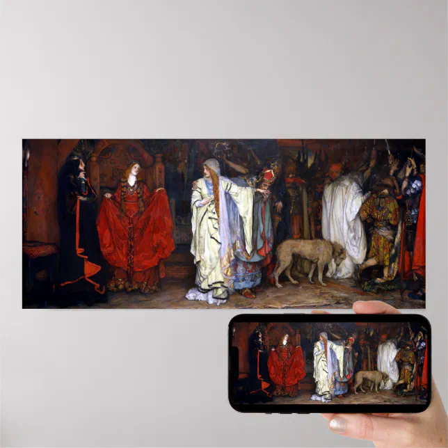 Edwin Austin Abbey King Lear, Act I, Scene I Poster | Zazzle