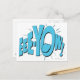 EEE-YOW! POSTCARD | Zazzle