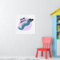 Eelin Great Funny Slippery Eel Pun Poster | Zazzle