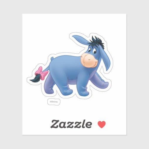 Eeyore 12 sticker | Zazzle