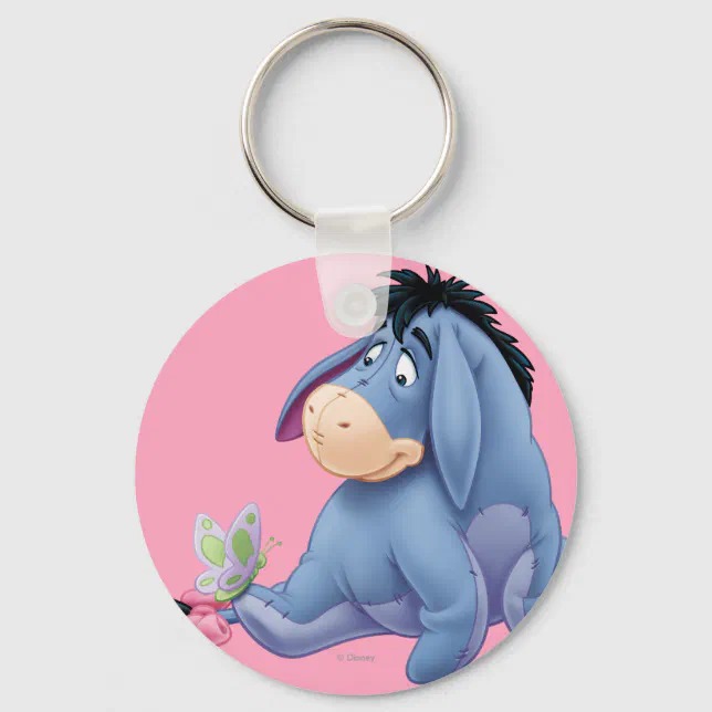 Eeyore 13 keychain | Zazzle