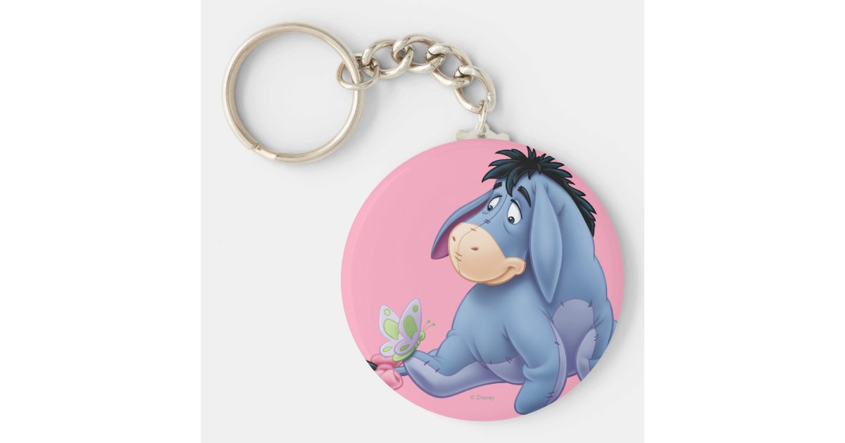 Eeyore 13 keychain | Zazzle