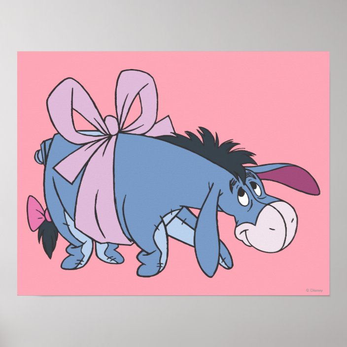 Eeyore 1 poster | Zazzle.com