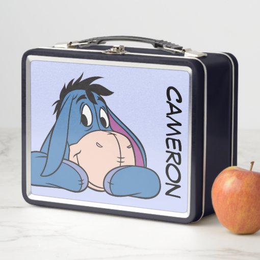 Eeyore 3 - Personalized Metal Lunch Box | Zazzle