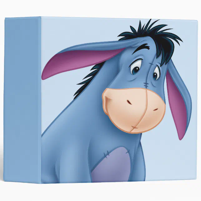 Eeyore 4 3 ring binder | Zazzle
