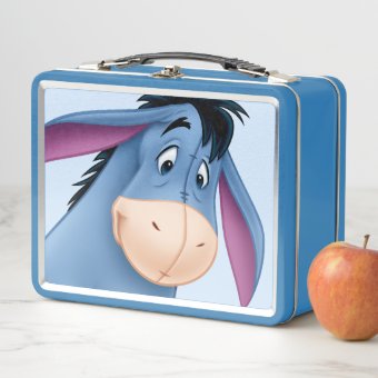 Eeyore 4 metal lunch box | Zazzle