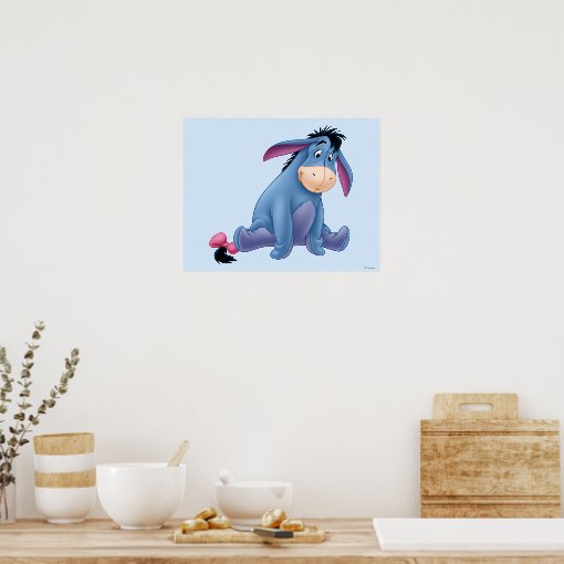 Eeyore 4 poster | Zazzle