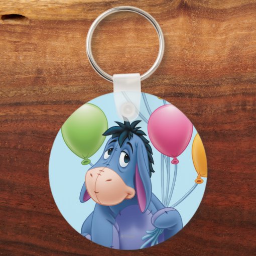 Eeyore 7 keychain | Zazzle