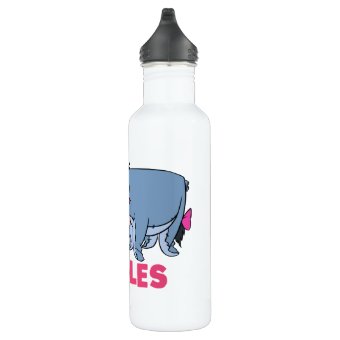 Eeyore | Say Yes to Cuddles Stainless Steel Water Bottle | Zazzle