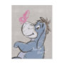 Eeyore Sketch - Hello There Postcard | Zazzle