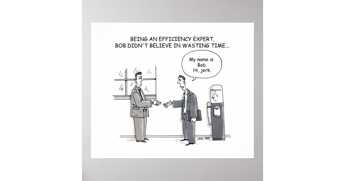 Efficiency Expert value matte poster | Zazzle