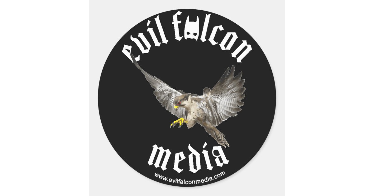 EFM black sticker | Zazzle