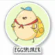 Eggsplorer Funny Egg Explorer Pun Sticker | Zazzle