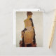 Egon Schiele- Portrait of Gerti Schiele Postcard | Zazzle